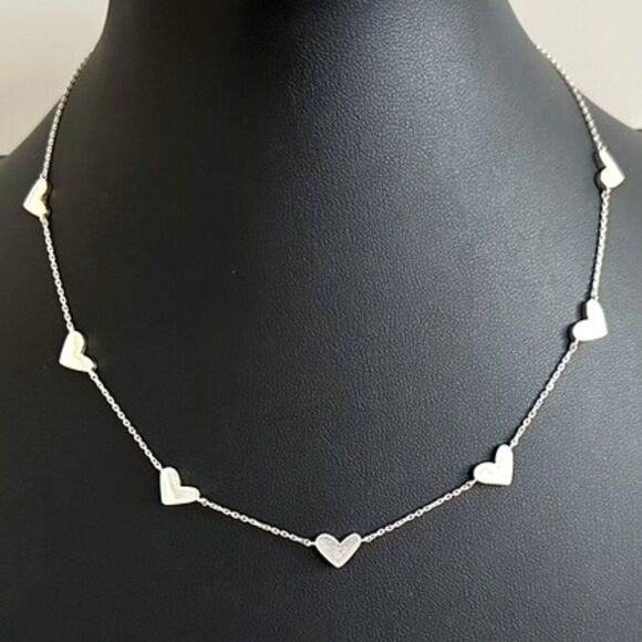 Kendra Scott | Jewelry | Htf Kendra Scott Ari Heart Station Strand ...